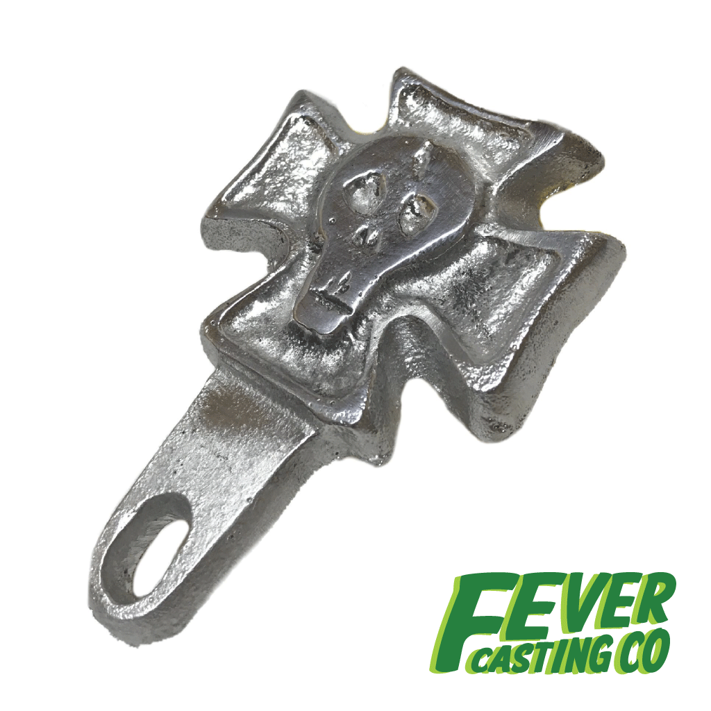 LICENSE PLATE TOPPER IRON CROSS | The Fever inc